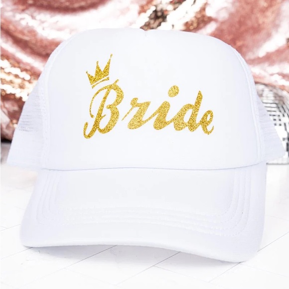 Accessories | Bride White Cap | Poshmark